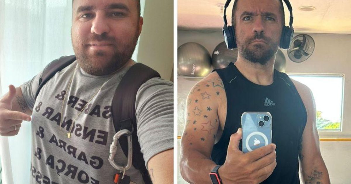 Portal T5 | Professor vence obesidade após bariátrica e aderir novo…