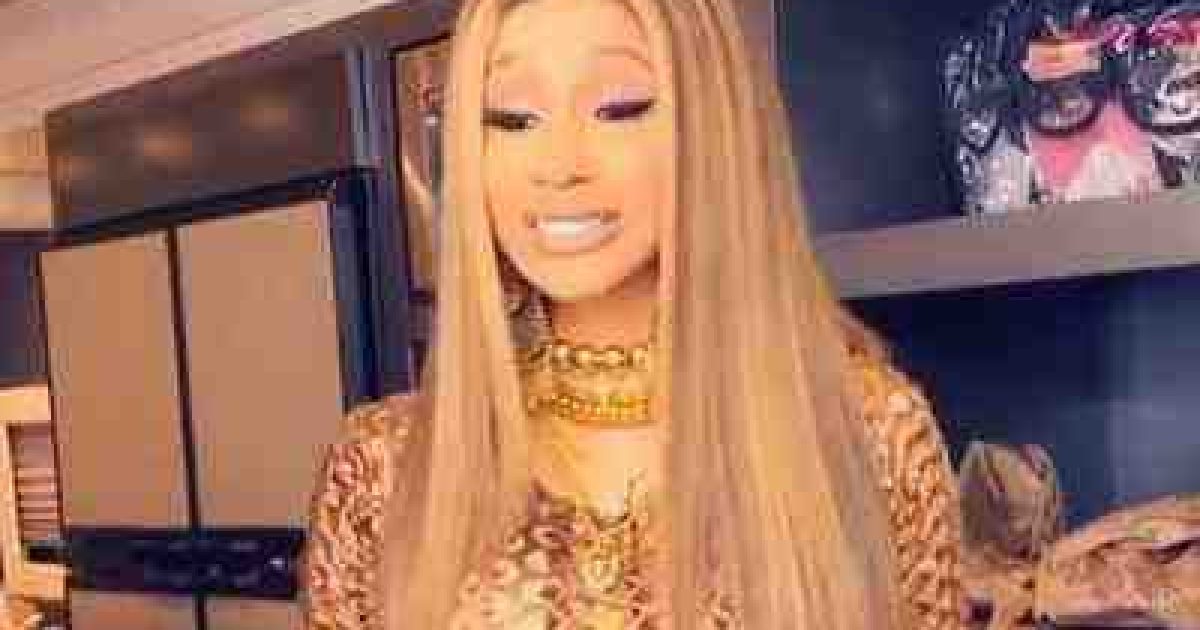Portal T5 | Drink de ouro de Cardi B bomba nas redes sociais; veja